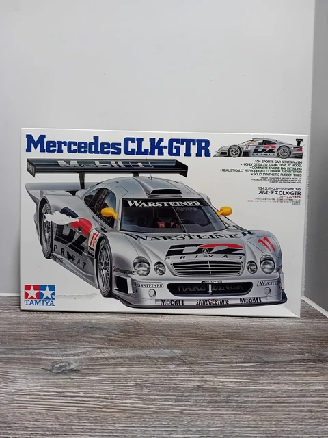 TAMIYA 1:24 MERCEDES CLK-GTR Sports Car Model Kit #24195 Racing Brand ...