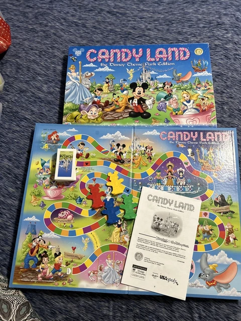 DISNEY CANDYLAND THEME Park Edition - Cinderella Castle - 2009 Walt ...