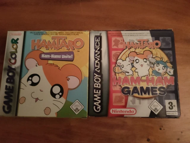 LOT DE DEUX Jeux Hamtaro Complets Pour Game Boy Color Et Advance. EUR ...