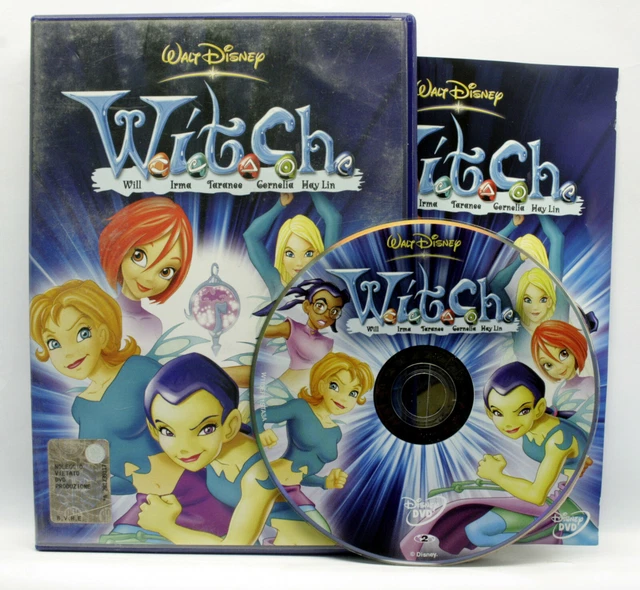 W.I.T.C.H. VOL. 1 Walt Disney Dvd Ologramma Rettangolare Ediz Italiana ...