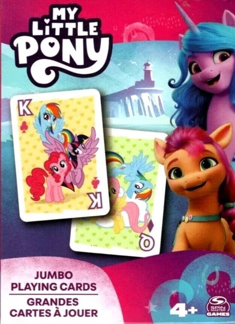 JUMBO PLAYING CARDS My Little Pony 54 Card Deck Game Includes Jokers £7 ...