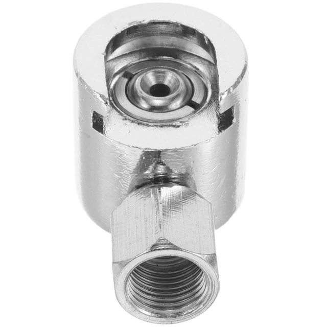 FLAT BUTTON OIL Gun Head Grease Fitting Fittings Adapter Coupler $21.87 ...