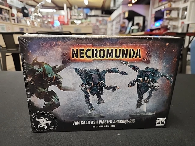 NECROMUNDA: VAN SAAR Ash Wastes Arachni-rig Warhammer 40K £27.39 ...