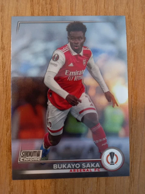 BUKAYO SAKA ARSENAL Topps Stadium Chrome 2022-23 EUR 1,50 - PicClick IT