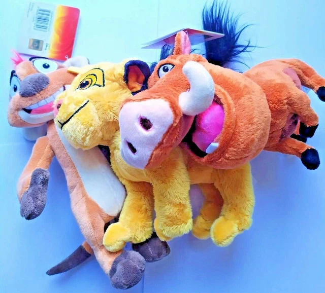 The Lion King Timon Kion Pumbaa Plush Toy Cute Stuffed Animals 20cm 8 ...