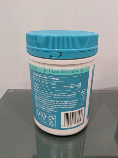 VITAL PROTEINS MARINE Collagen Powder Unflavoured 221g Supplement £20. ...