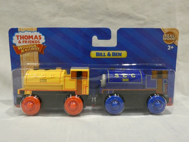 THOMAS AND FRIENDS Wooden Railway Bill and Ben BDG18 Fisher Price 2013 ... THOMAS AND FRIENDS Wooden Railway Bill and Ben BDG18 Fisher Price 2013 ...
