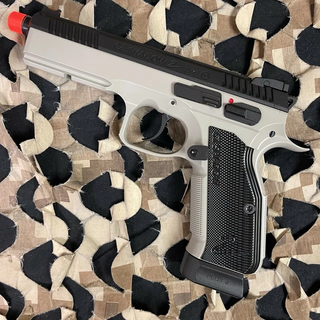 NEW ASG CZ Shadow 2 Gas Blow Back Airsoft Pistol - Urban Grey (50316 ...