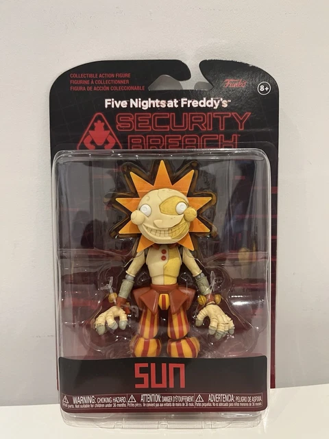 FIVE NIGHTS AT Freddys Sun Figure FNAF Security Breach Funko Action UK ...