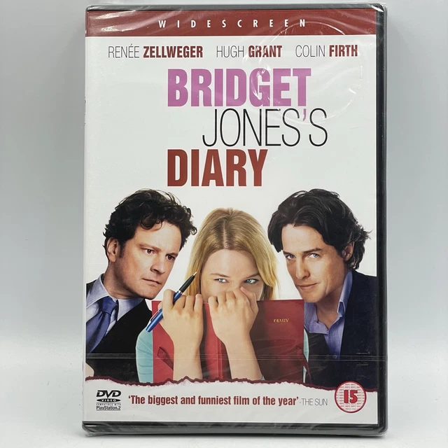 BRIDGET JONES'S DIARY [DVD] Renee Zellweger, Hugh Grant , Colin Firth ...