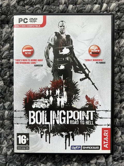 BOILING POINT ROAD To Hell PC Game DVD ROM COMPLETE ATARI SHOOTER WAR ...