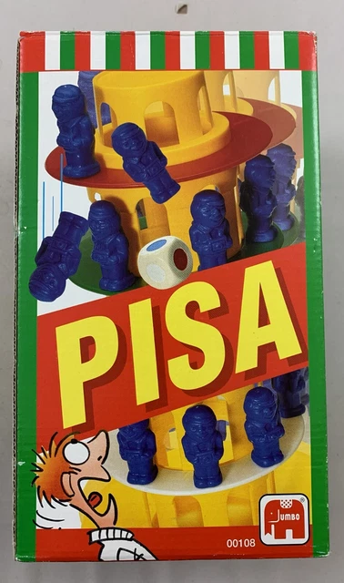 TOWER OF PISA board game Gezelschapsspel Jeu de Société Game Gioco Spil ...