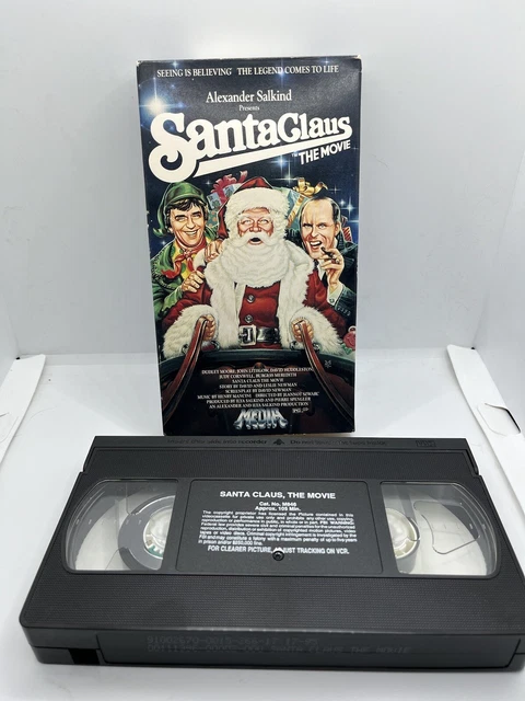 SANTA CLAUS: THE Movie VHS Burgess Meredith Dudley Moore John Lithgow £ ...