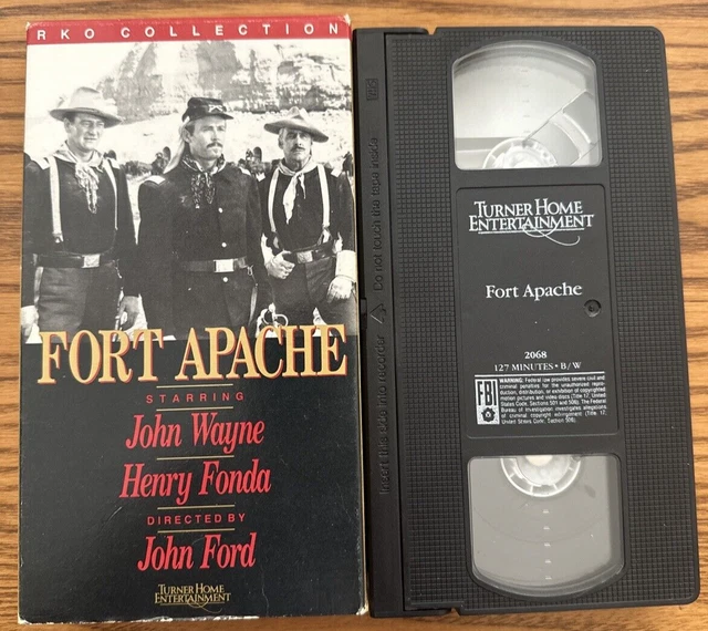 FORT APACHE - John Wayne (VHS) Buy 2 Get 1 Free - Free Shipping £7.61 ...