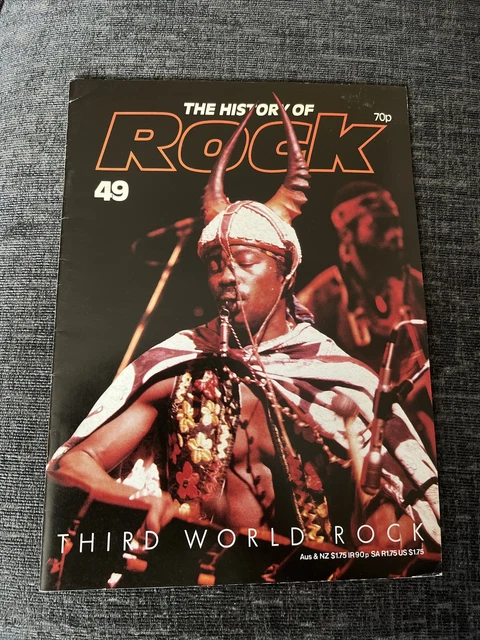 HISTORY OF ROCK Magazine - No 49 Osibisa Jimmy Cliff Desmond Dekker Ska ...