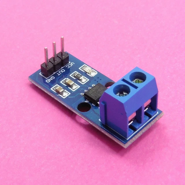 Current Measuring Module Acs712 Chip Hall Effect Sensor Arduino Board £