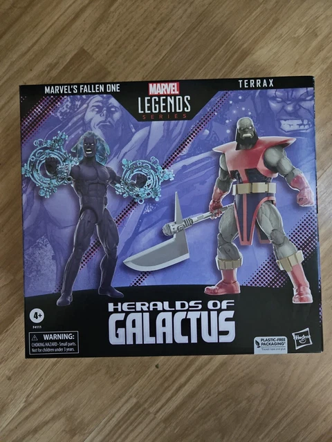 HASBRO MARVEL LEGENDS Series HERALDS OF GALACTUS FIGURES DOUBLE BOX ...