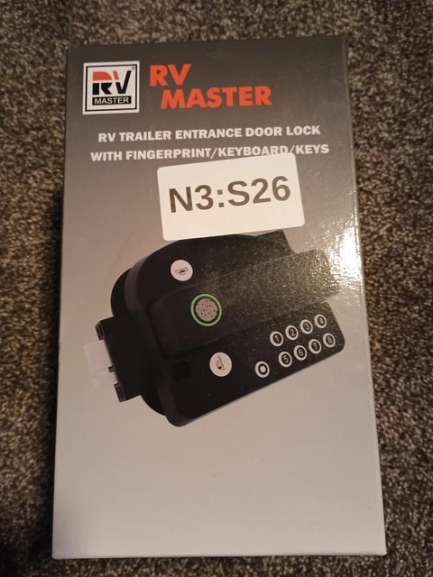 RV MASTER DOOR Lock Replacement with Fingerprint, Keys, Keyless Entry ...