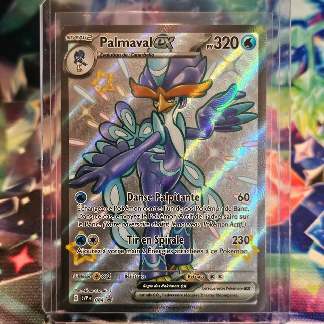 CARTE POKÉMON : Palmaval EX 084 - SVP Écarlate et Violet Promo ...