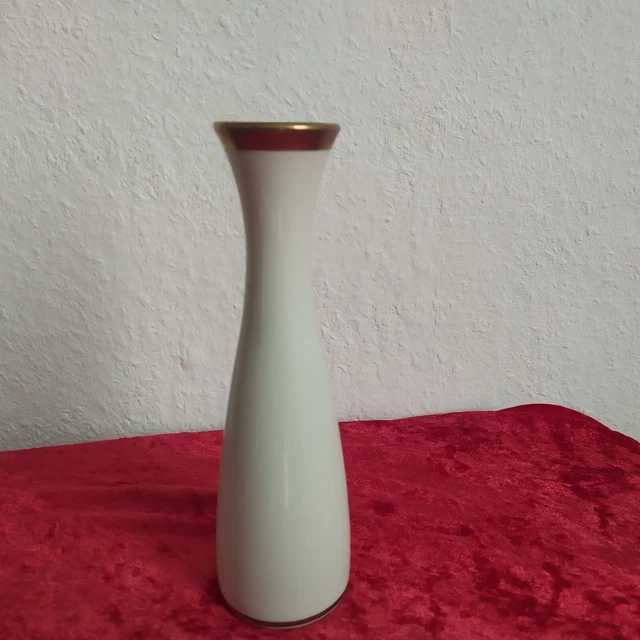 VASE ROYAL PORZELLAN BAVARIA KM Germany Handarbeit 22 Karat Gold 25,5cm ...