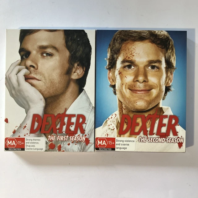 DEXTER COMPLETE SERIES Season 1 &2 DVD Region 4 Box Set Free Post VGC ...