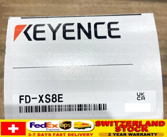 KEYENCE FD-XS8E CLAMP-ON Micro Flow Laser Sensor New In Box EUR 887,30 ...