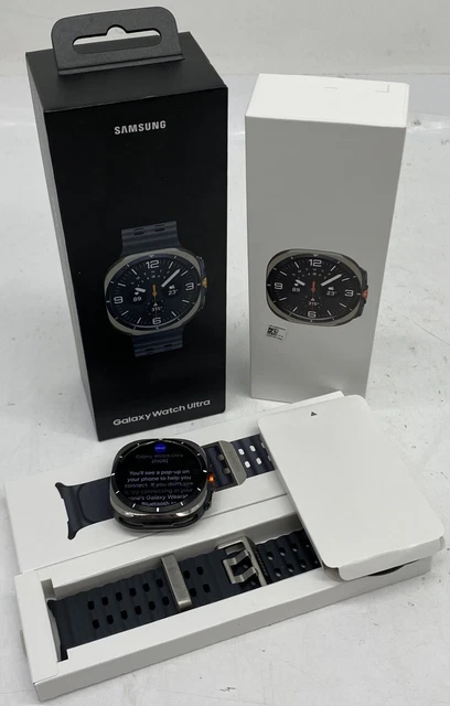 SAMSUNG GALAXY WATCH Ultra 47mm LTE Titanium Grey Smartwatch Boxed SM-L705F £374.95 - PicClick UK