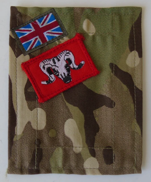 BRITISH ARMY 1ST UK Division MTP/Blanking Panel/Patch & Formation Badge ...