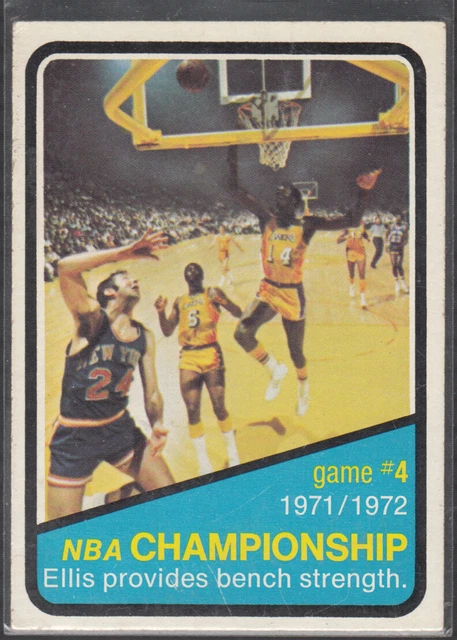 WILT CHAMBERLAIN BILL BRADLEY LEROY ELLIS 1972-73 Topps #157 NBA ...