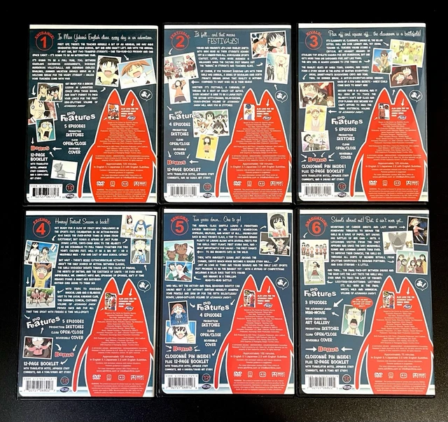 AZUMANGA DAIOH - DVD Volumes 1 to 6 - ADV Films - Excellent Condition ...