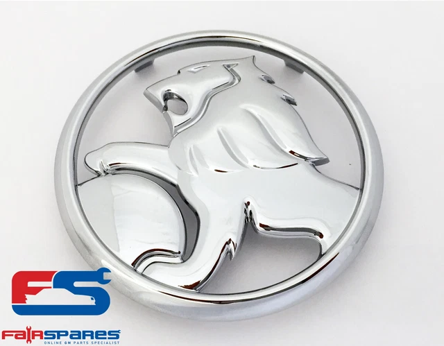 NOS VX V2 VY CV8 CV8-R Holden Monaro Chrome Lion Radiator Grille Emblem ...