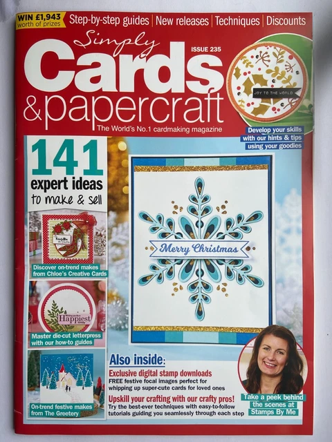SIMPLY CARDS & Papercraft Magazine - Issue 235 Christmas Stencils £3.50 ...