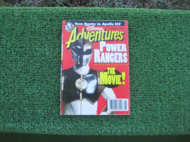 DISNEY ADVENTURES AUGUST 1995 Power Rangers The Movie Magazine £3.93 ...