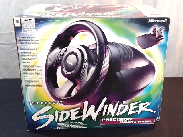 MICROSOFT SIDEWINDER PRECISION PC Racing Wheel and Pedals EUR 33,17 ...