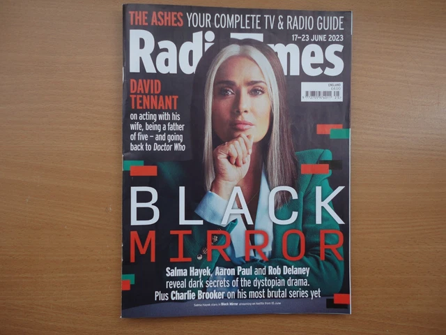 RADIO TIMES MAGAZINE 2023 (17) June Salma Hayek Black Mirror EUR 1,15 ...