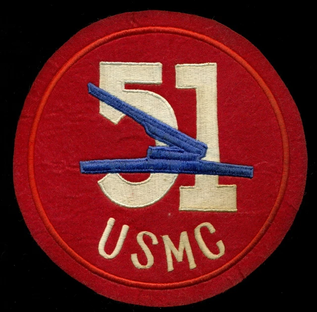 USMC 51ST COASTAL Defense Battalion Patch N-15 £15.14 - PicClick UK