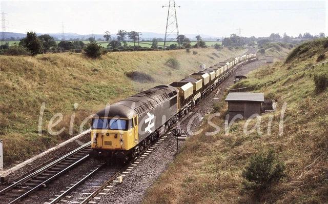 ORIGINAL 35MM BRITISH RAILWAY UNMOUNTED SLIDE OF 56055 @ HAWKERIDGE ...