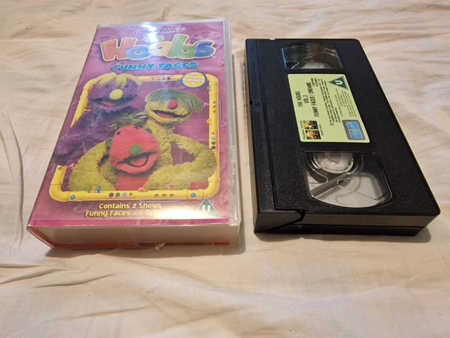 THE HOOBS FUNNY faces Jim Henson VHS VIDEO £49.99 - PicClick UK