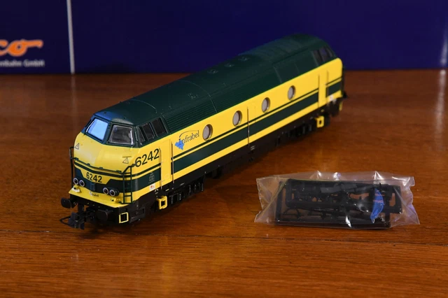ROCO 62778 SNCB/NMBS HLD 6242 Infrabel, Diesellok Ep. V, Belgien EUR ...