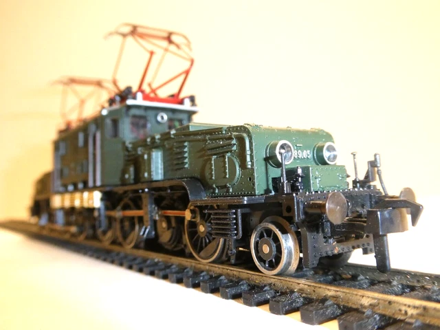 ROCO BOXED 12V DC Crocodile Dual Pantograph Runs Beautifully Near Mint ...