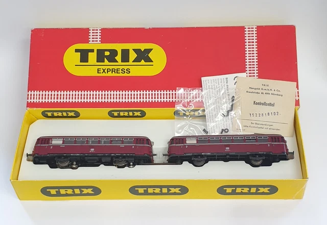 TRIX EXPRESS 2281 Schienenbus und Beiwagen EUR 59,00 - PicClick DE