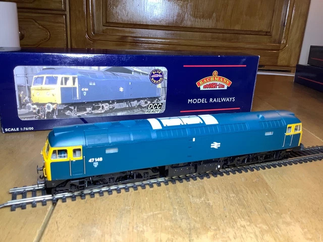 BACHMANN 32-803 BR Blue Class 47 Diesel Locomotive 47148 £119.99 ...