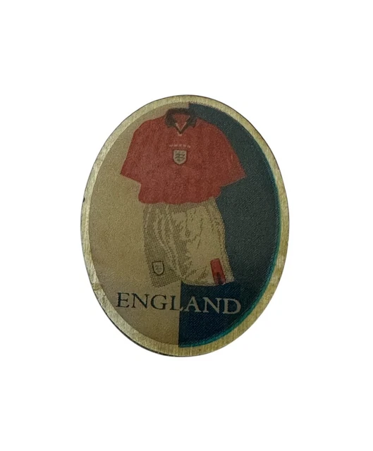 VINTAGE FA CORINTHIANS England Red Football Team Kit 1998 Oval Pin ...