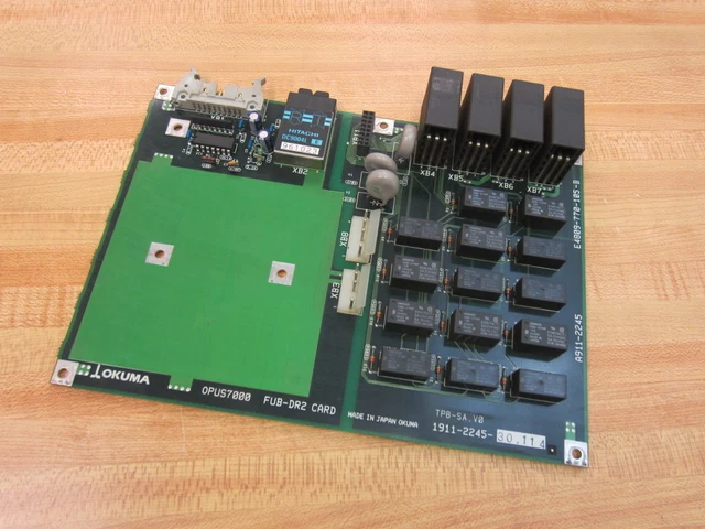 CARTE OKUMA A911-2245 OPUS7000 FUB-DR2 E4809-770-105-B EUR 781,43 ...
