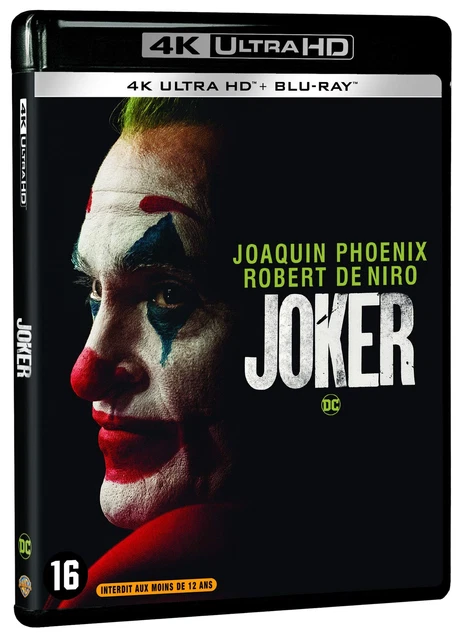 JOKER (BLU-RAY) NIRO Robert De Joaquin Phoenix Todd Phillips EUR 41,45 - PicClick FR