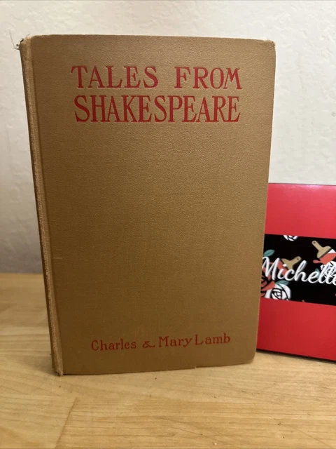 TALES FROM SHAKESPEARE by Charles and Mary Lamb Vintage Book Early ...