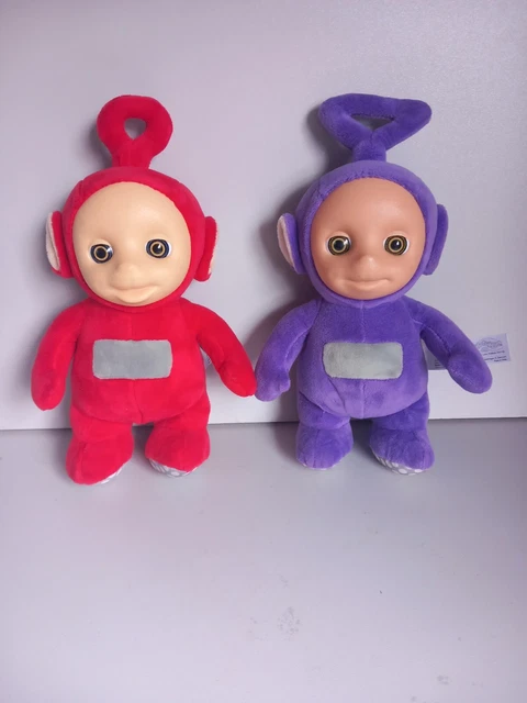 CBEEBIES TELETUBBIES TALKING Po With Tinky Winky Soft Plush Toys EUR 12 ...