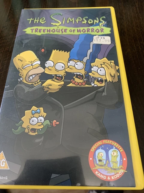 THE SIMPSONS TREEHOUSE Of Horror (Animated) (VHS/SUR, 2002) £0.99 ...