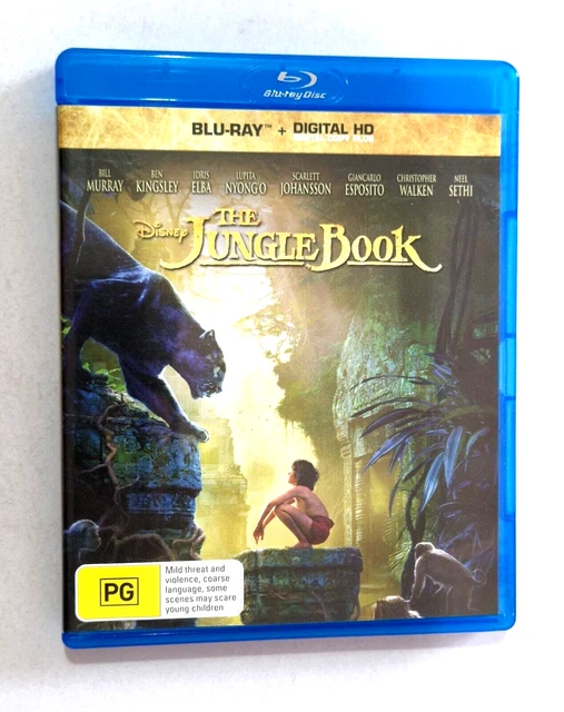 THE JUNGLE BOOK BLU RAY Disney Film Region B Australian Release £3.00 ...