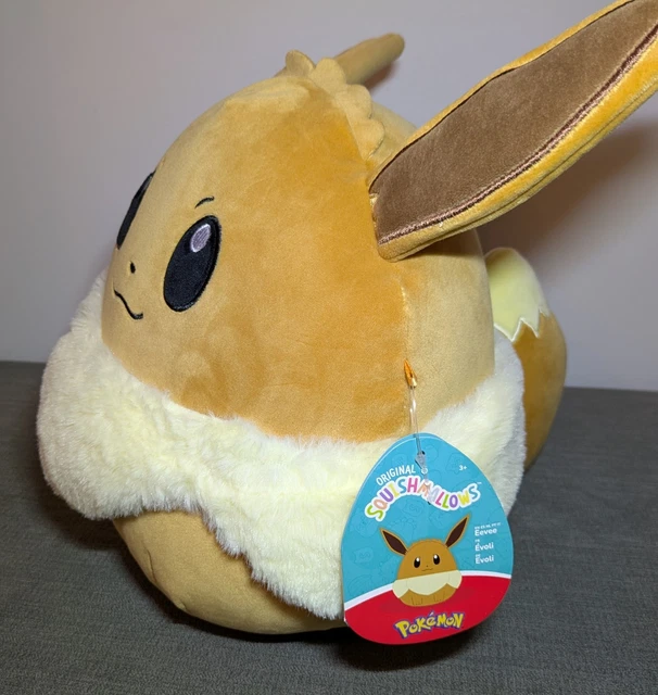 SQUISHMALLOWS POKEMON EEVEE 10" Plush Soft Toy £14.98 - PicClick UK